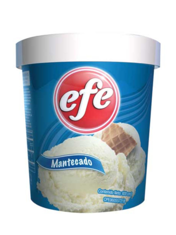 Helado Efe 920 ml | Comprar Online | Que Mantequilla
